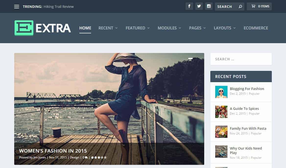 Extra Theme Review: Excellently Done – Leokoo.com